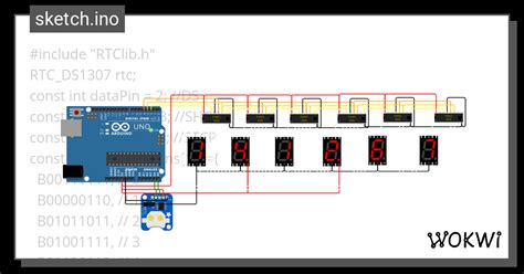 Date Time Wokwi Esp32 Stm32 Arduino Simulator