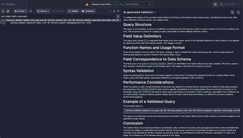 ai assisted domain detection logic for carbon black in uncoder ai