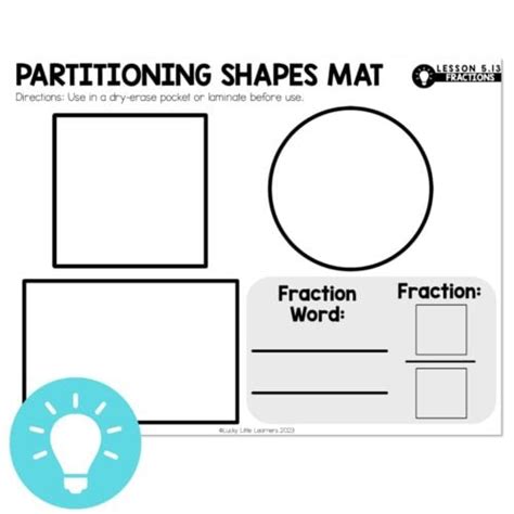 Lucky To Learn Math 1st Grade Geometry And Fractions Lesson 513 Fourths And Quarters