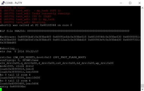 小狐狸事務所 Micropython On Esp32 學習筆記 十三 看門狗計時器 Wdt On V112