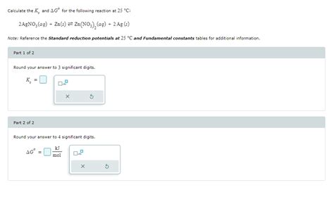 Solved Calculate the Kc and ΔG for the following reaction Chegg com