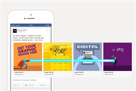 Design For Facebook Carousel Ads On Behance