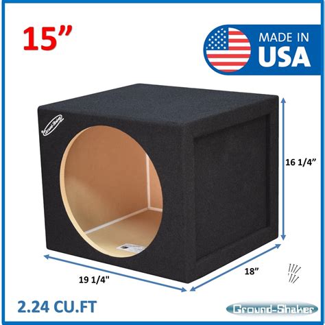 Dimensions For A 15 Inch Subwoofer Box At Kellie Jackson Blog