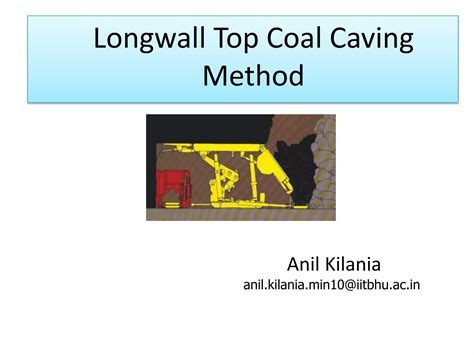Longwall Top Coal Caving Method Pptx