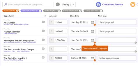 Pipeline Manager Meetingflow