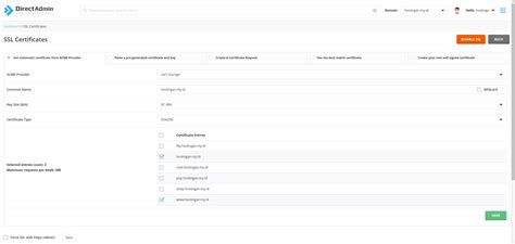 Cara Install Sertifikat Ssl Di Directadmin Panduan Knowledgebase Hostingan