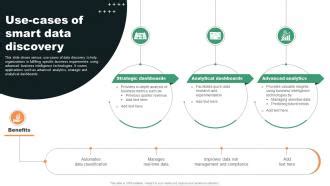 Use Cases Of Smart Data Discovery