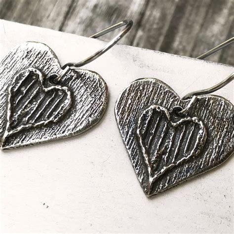 Pewter Earrings Etsy