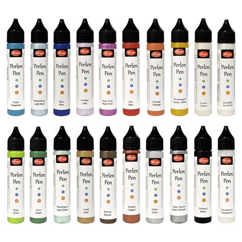 Perlen Pen Set 20 x 28 ml - Profi Set - LM Kreativ
