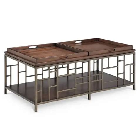T4290 43 Magnussen Home Furniture Rectangular Cocktail Table