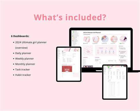 notion 2024 life planner all in one notion template that girl planner