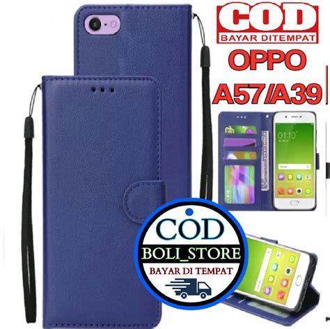 Casing Case Hp Kulit Cocok Untuk Tipe Hp Oppo A A Yang Lama Casing Dompet Sarung Hp
