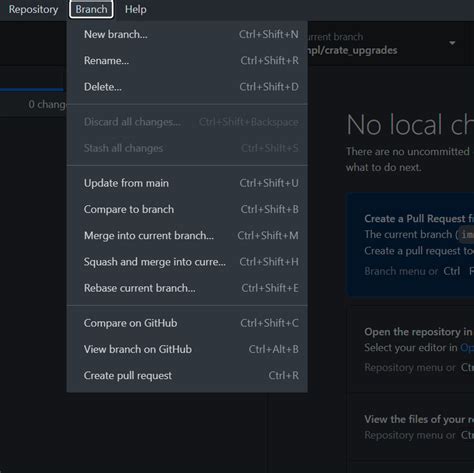 Update From Parent Branch Issue Desktop Desktop GitHub