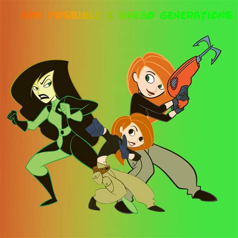 Kim Possible X Shego Generations By Kalel156 On Deviantart