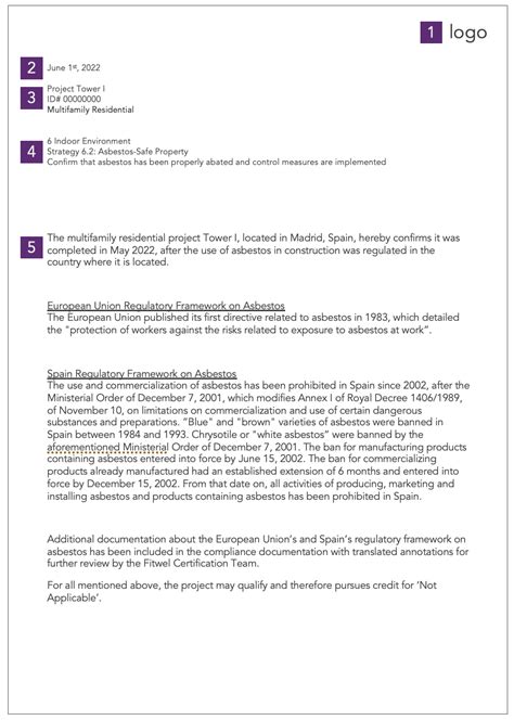 Sample Documentation Official Statements Help Center