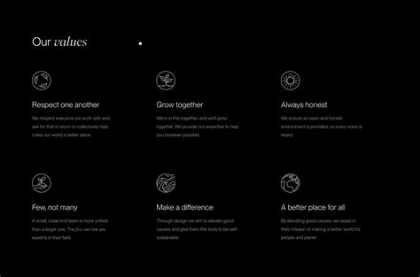 feature section design inspiration unsection