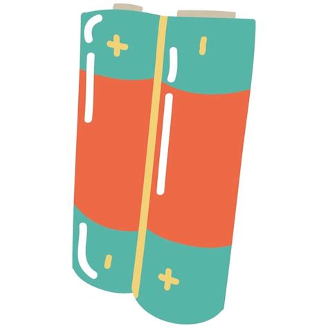 Premium Vector There Are Two Batteries That Are Connected To Each Other