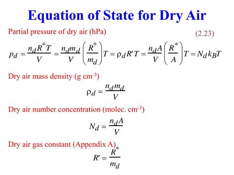 Ppt Presentation Slides For Chapter 2 Of Fundamentals Of Atmospheric Modeling 2 Nd Edition