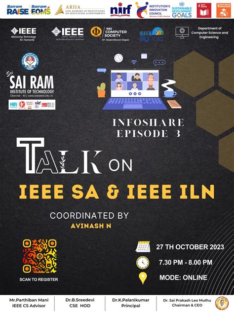 infoshare series talk on ieee sa and ieee iln vtools events