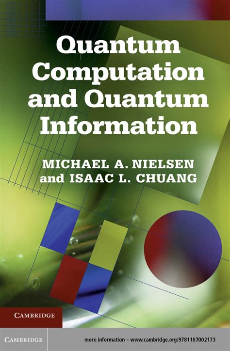 Quantum Computation And Quantum Information 10th Anniversary Edition