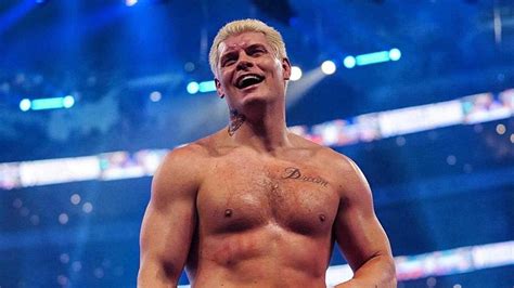 Download Wwe Wrestler Cody Rhodes Topless Wallpaper