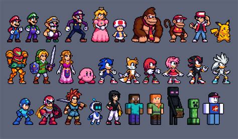 The Multiverse Collision Tmc Sprite Collection By Zyphpixels On
