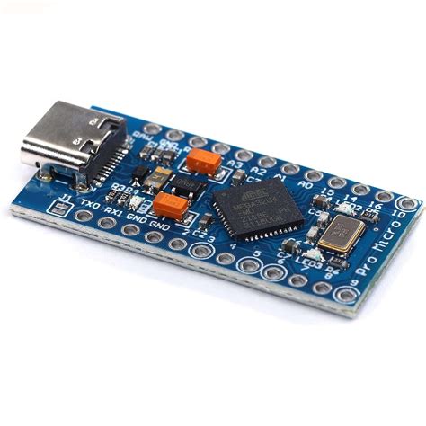 Arduino Pro Micro ATmega32U4 MU 5V 16MHz Module With Type C USB Makers Electronics