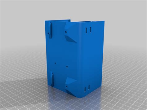 Free 3d File Din Mount Fan Cooled Grbl Enclosure For Arduino Uno Cnc Shield 🛡️ ・3d Printer
