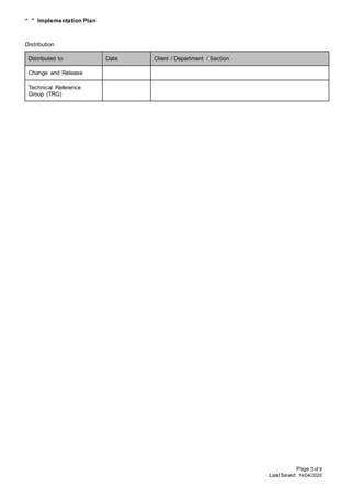 Implementation Plan Template DOCX