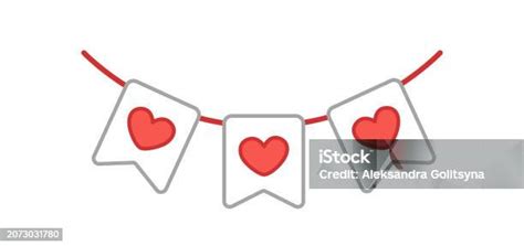 체크박스와 하트가 있는 화환 빨간 하트 발렌타인 만화 벡터 0명에 대한 스톡 벡터 아트 및 기타 이미지 0명 기 러시아 Istock