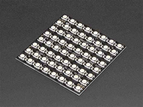 adafruit neopixel neomatrix 64 rgbw cool white [~6000k] id 2872