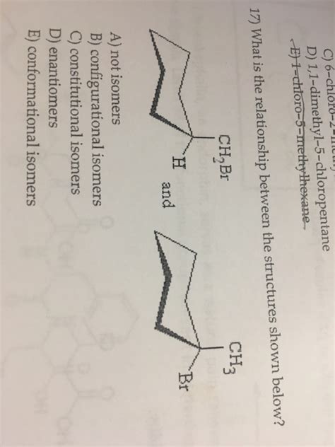 Solved What Is The Relationship Between The Structures Chegg Com