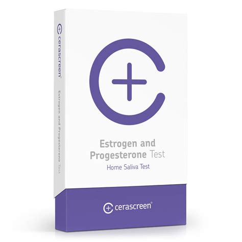 Estrogen And Progesterone Test Saliva Home Test Kit Cerascreen®