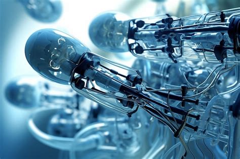 Premium Photo Biologically Inspired Robotics Background With