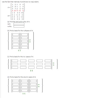 Solved Use the fact that matrices A and B are | Chegg.com