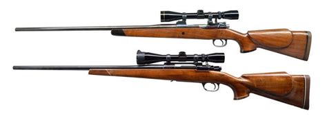 2 Custom Mauser Model 98 Bolt Action Rifles 3839156669