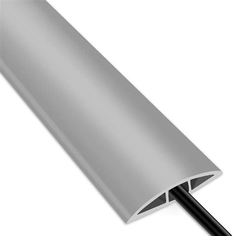 Floor Cable Cover 2m Pvc Floor Cable Protector Grey Wire Covers For