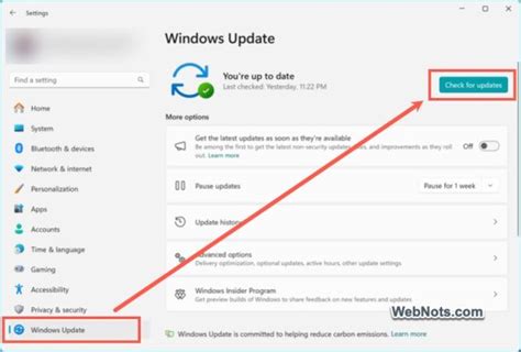 How To Fix Windows Update Missing In Settings App Webnots