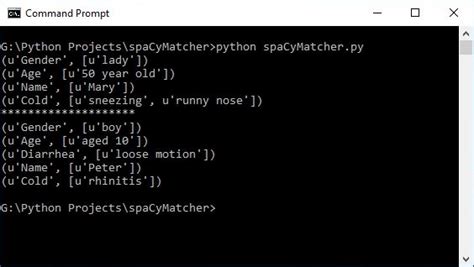 Information Extraction Using Spacys Pattern Matcher Rangarajan