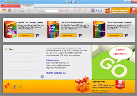 Doc Reader скачать на Windows бесплатно