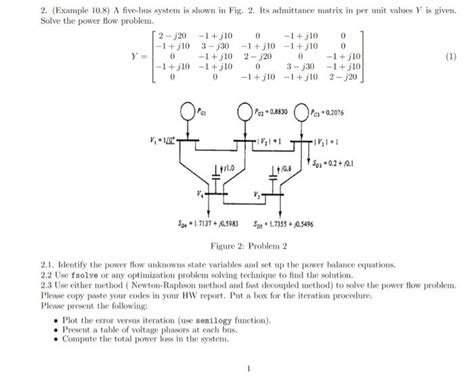 Solved Please Use Matlab Livescript 2 Example 108 A