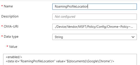 Roaming Chrome Settings With Intune MDM Liebensraum