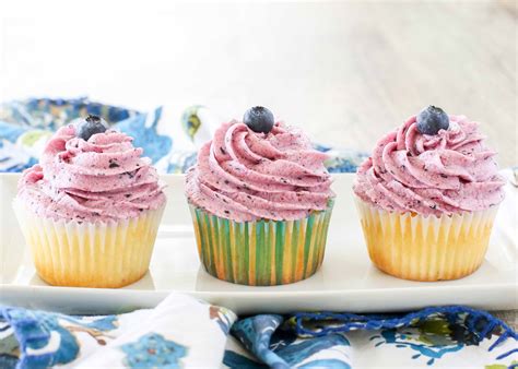 Blueberry Buttercream Frosting