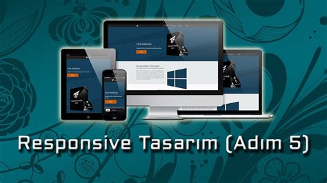 responsive web sitesi nasıl yapılır adım 5 youtube