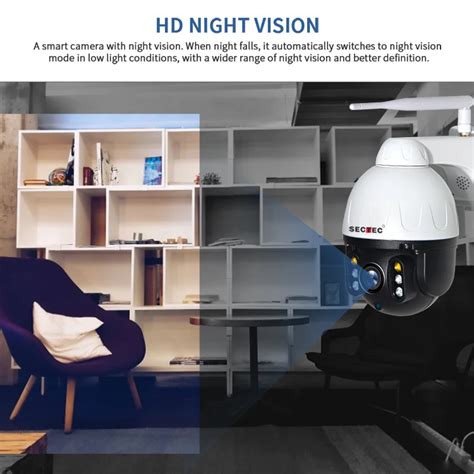 Sectec Hd 1080p 2.4g Wifi Security Camera System Wireless High Speed ...