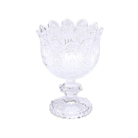 Pinwheel Crystal Footed Candy Dish Bestcandyshop