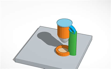 3d Design Кормушка для кота Tinkercad