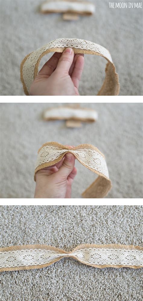 The Moon In Mae Diy Burlap Bow