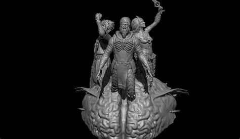 Stl File Absolute Orin Ketheric Gortash From Baldurs Gate 3 👤