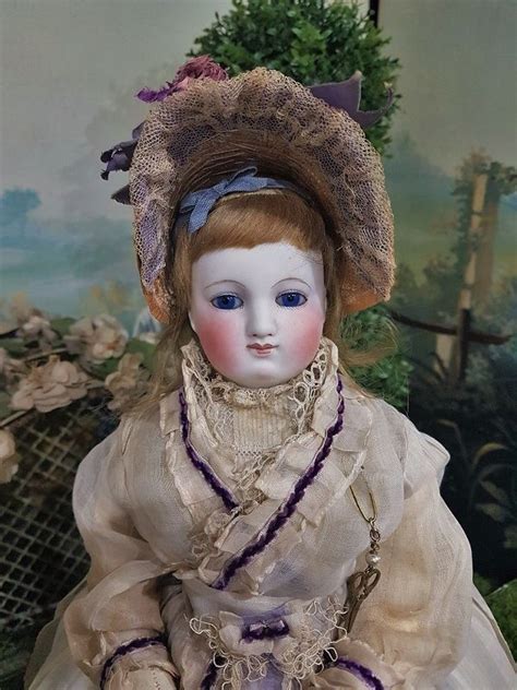 Huret Era 1858th French Poupee By Blampoix In Original Gown Item